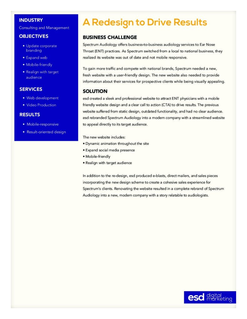 Spectrum_Case_Study-pdf | esd and associates