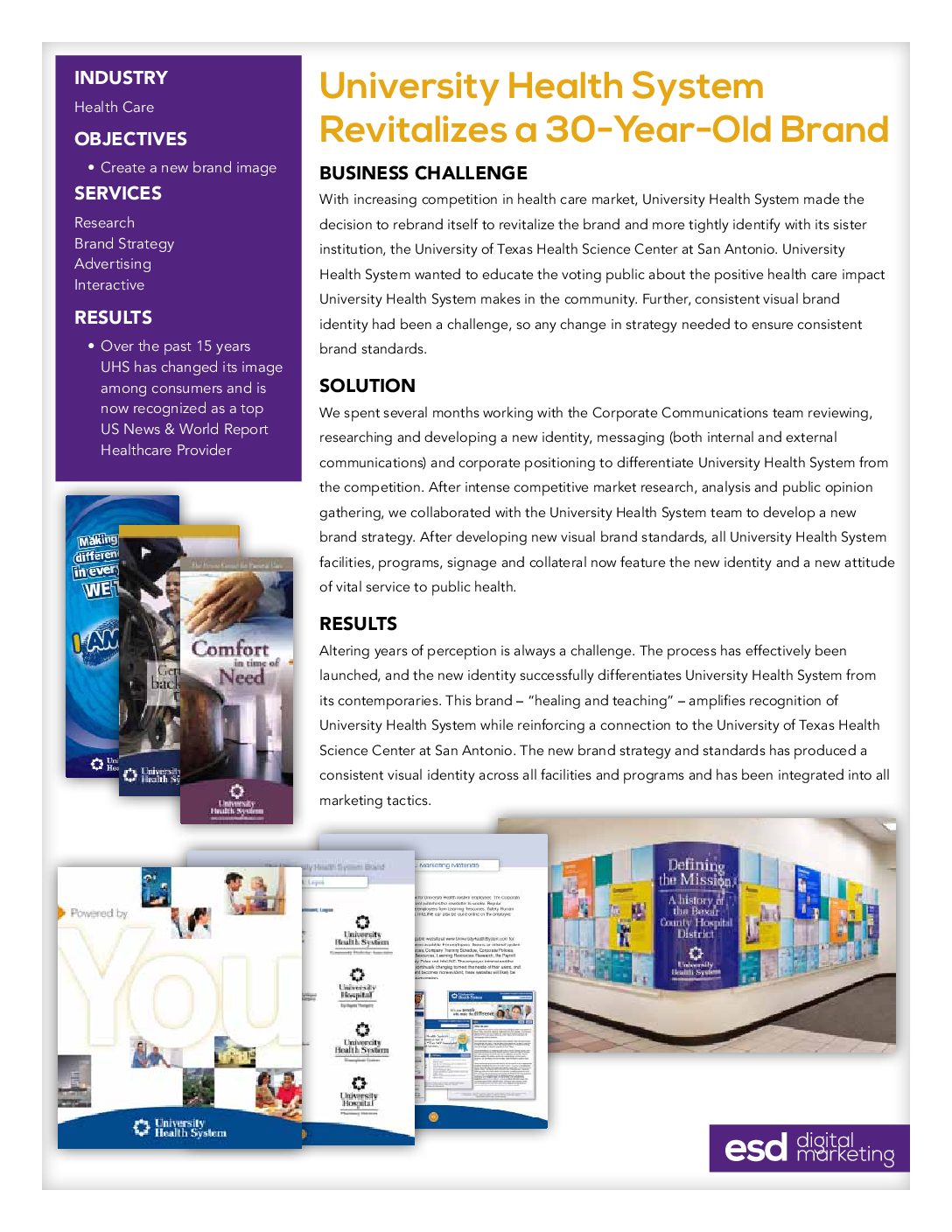 UHS_ReBrand_Case_Study-pdf | esd and associates